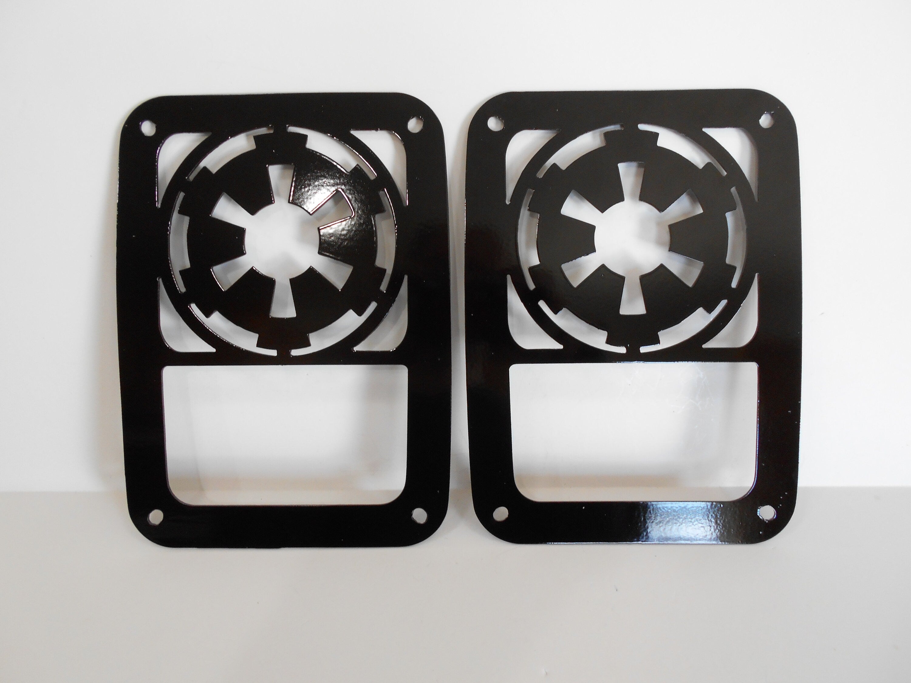 Imperial Tail Light Guards for Jeep Wrangler TJ & JK; JL-Halogen Light ...
