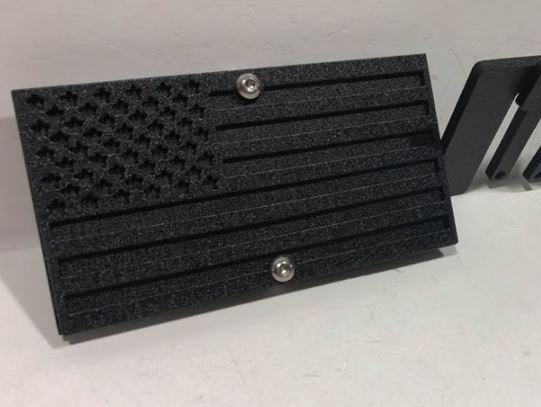 American Flag Foot Pegs for Jeep Wrangler/ Gladiator – Drop Zone Off Road